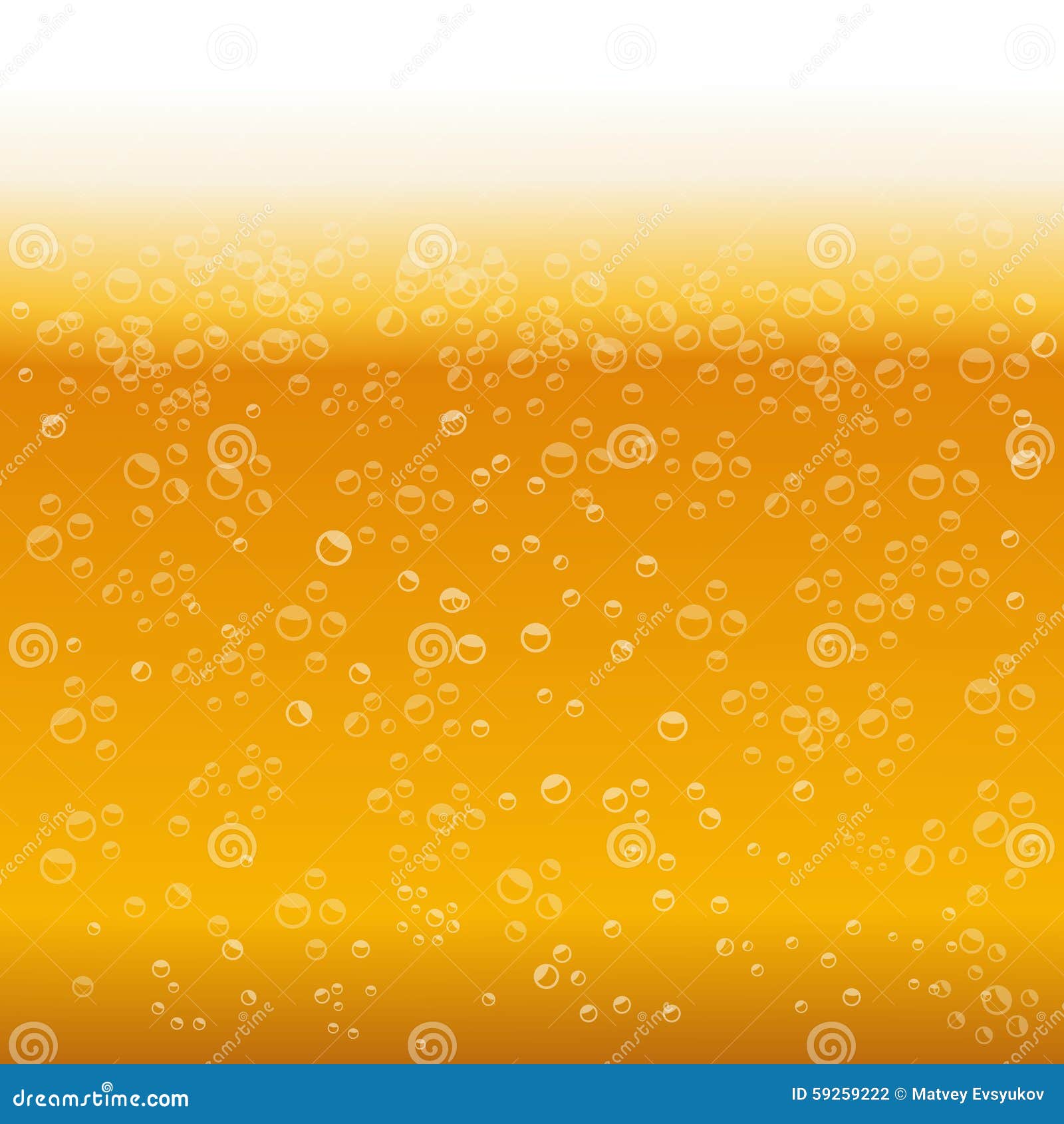 Beer Foam Background Stock Illustration - Image: 59259222
