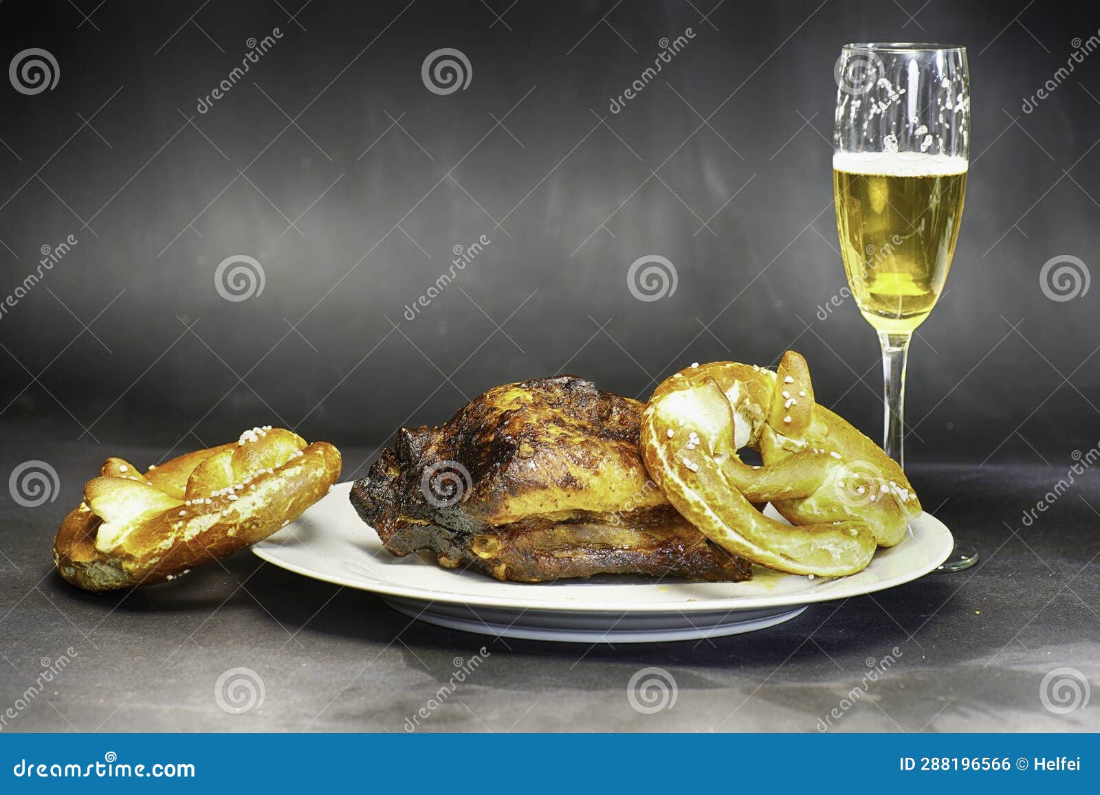 Beer with Foam for Drinking Photographed in Studio Stock Photo - Image ...
