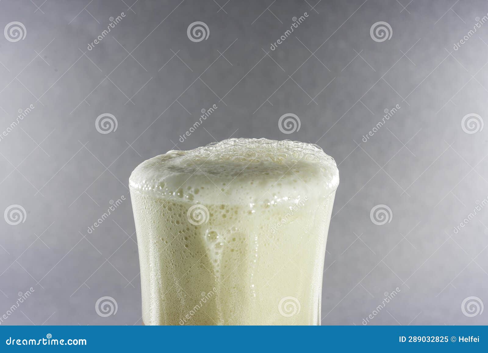 Beer with Foam for Drinking Photographed in Studio Stock Image - Image ...