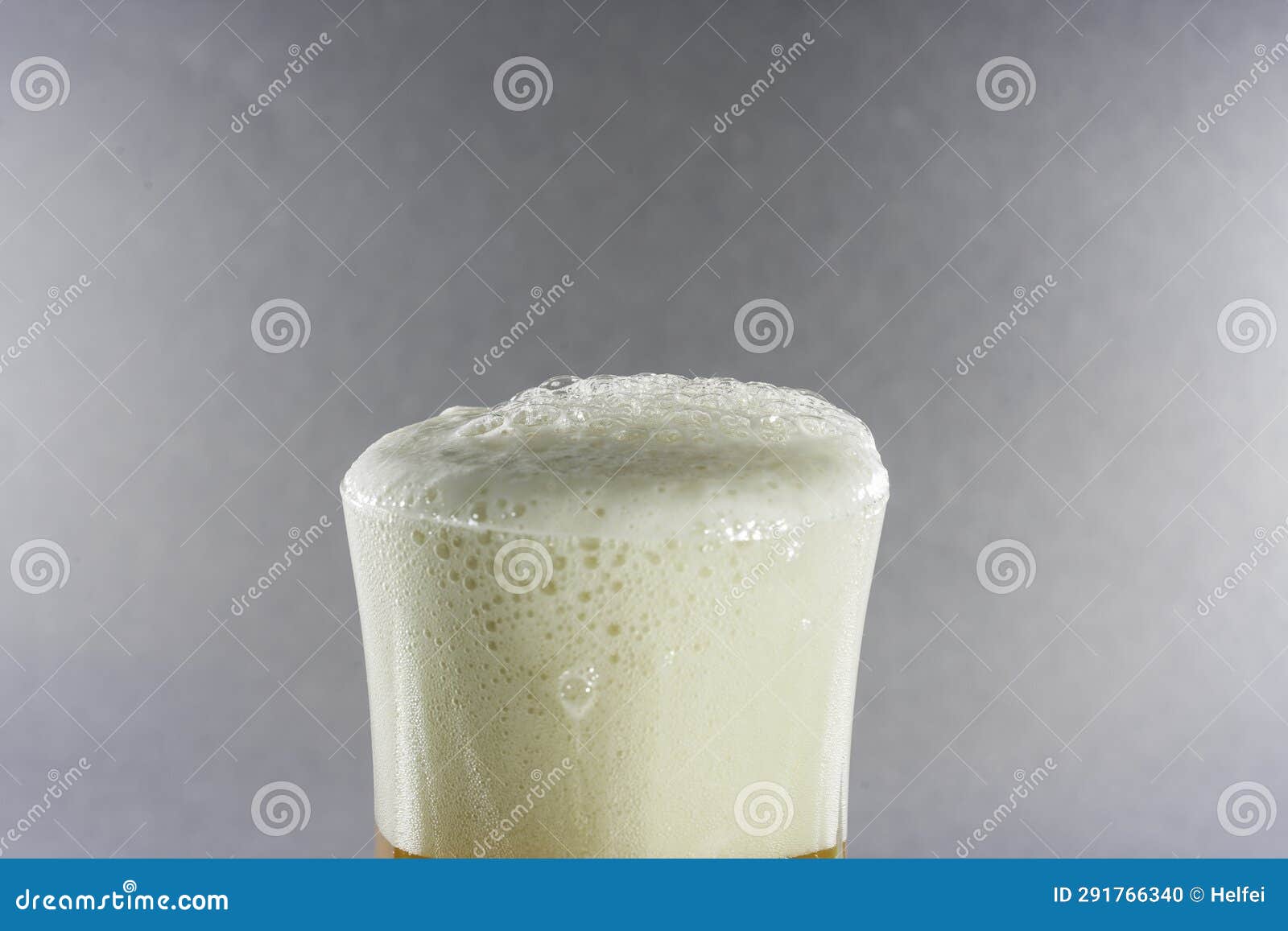 Beer with Foam for Drinking Photographed in Studio Stock Photo - Image ...