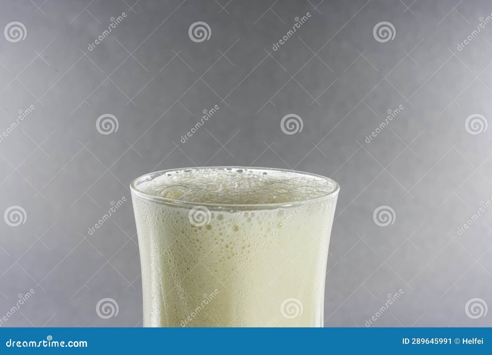 Beer with Foam for Drinking Photographed in Studio Stock Image - Image ...