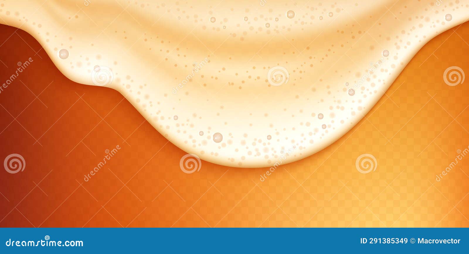 Beer Foam Realistic Background Stock Illustration - Illustration of ...