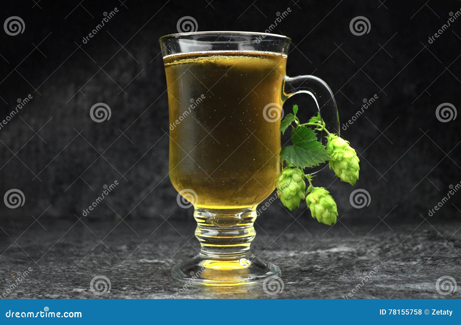 Beer and hop composition stock photo. Image of fresh - 78155758