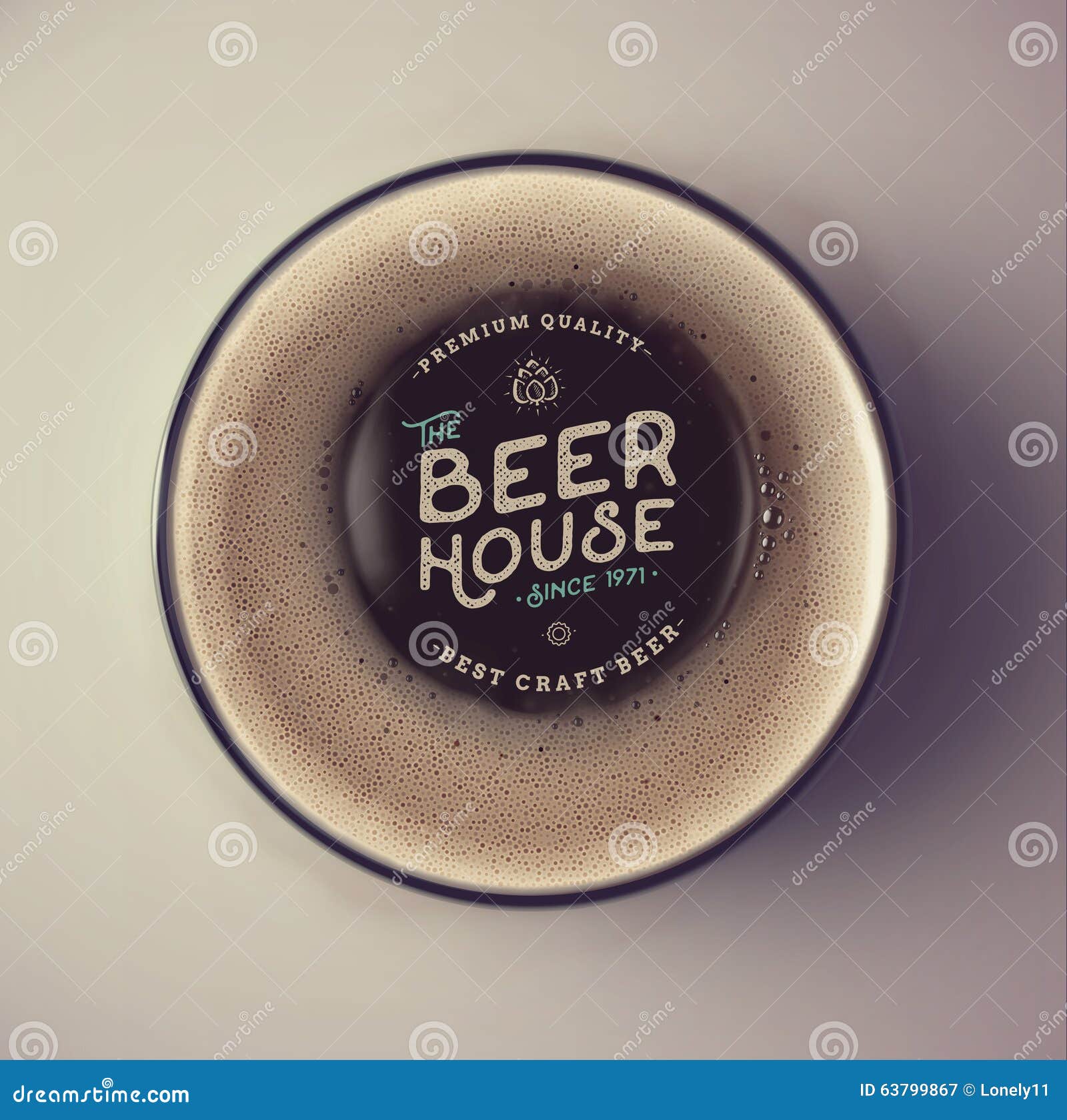 Beer House stock vector. Illustration of beer, drink - 63799867