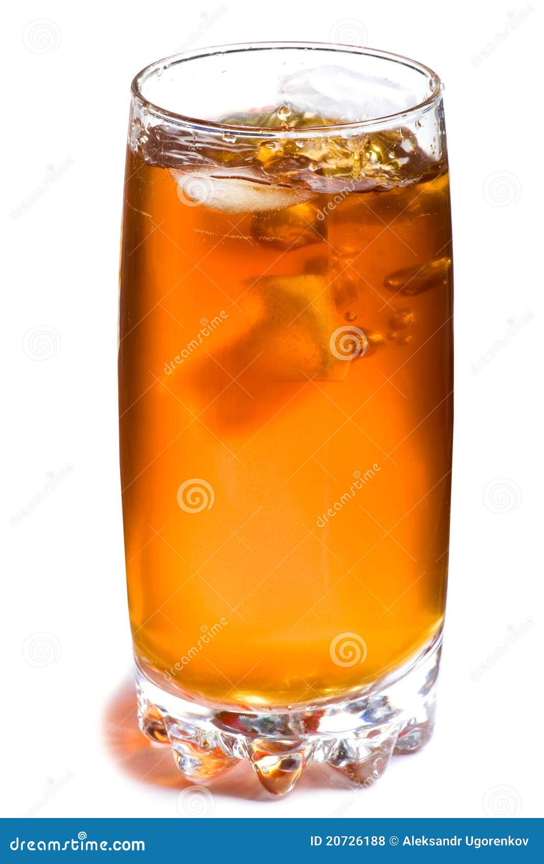 Beer with ice stock photo. Image of yellow, transparent - 20726188