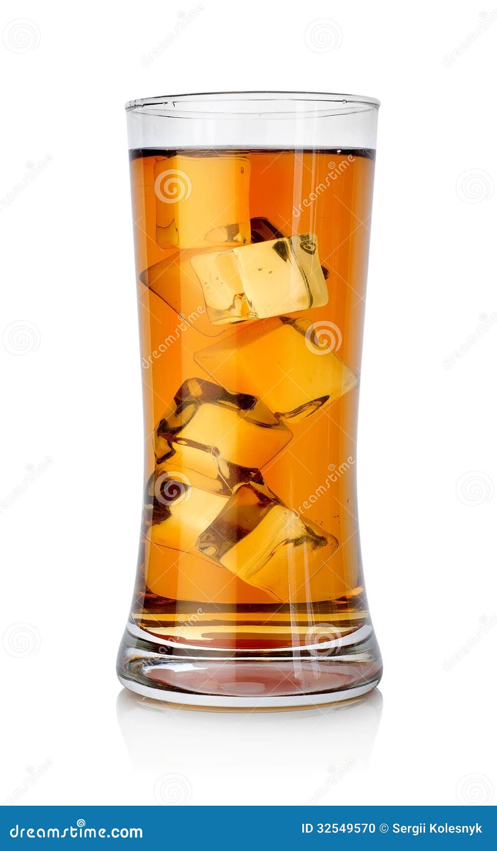 Beer with ice cubes stock photo. Image of thirsty, water - 32549570
