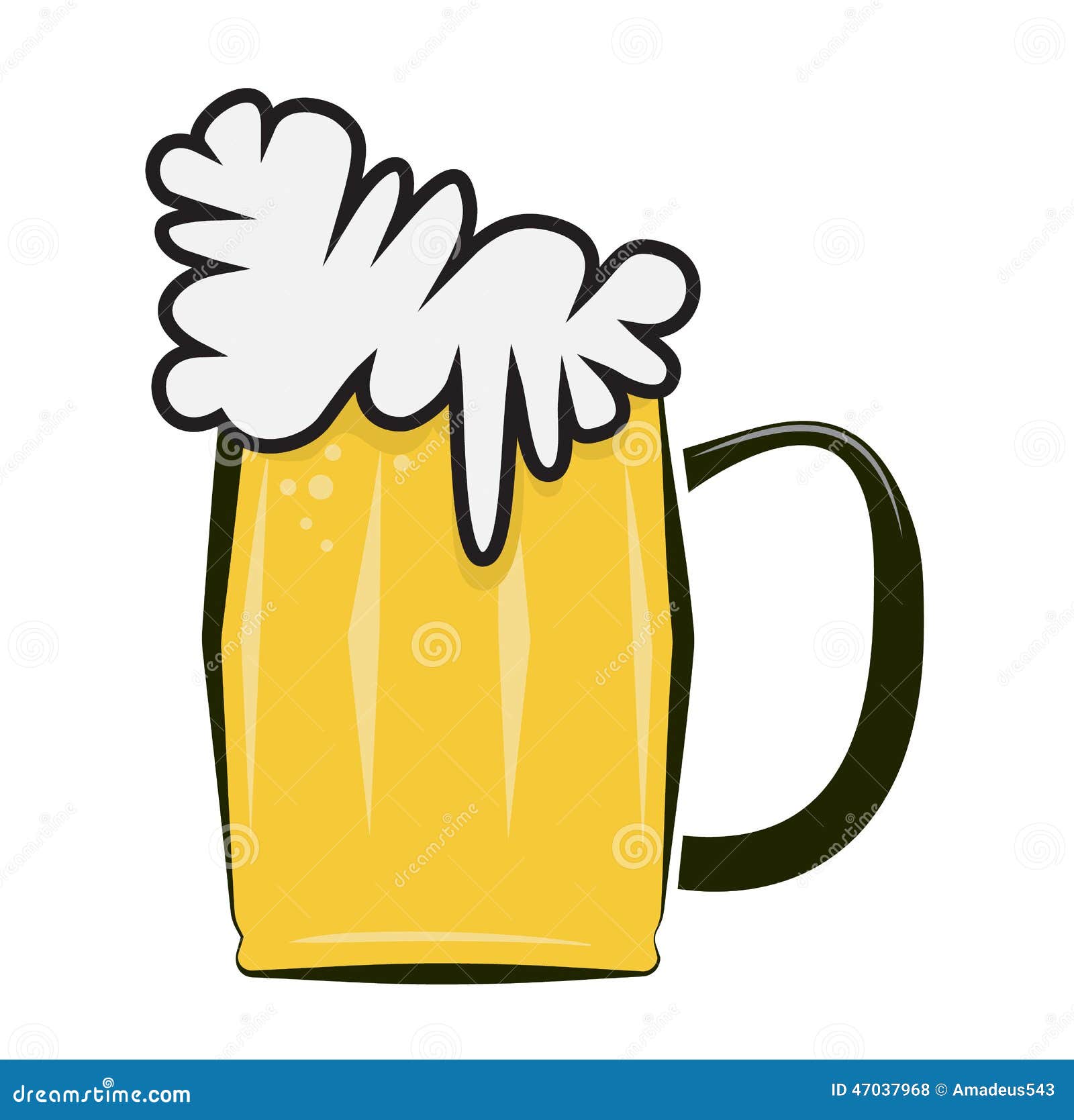 Beer icon pictogram stock illustration. Illustration of design - 47037968