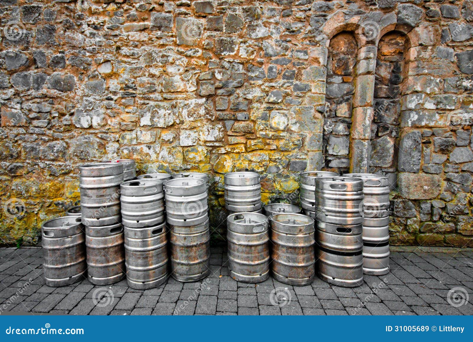 Beer Kegs stock image. Image of container, steel, objects - 31005689