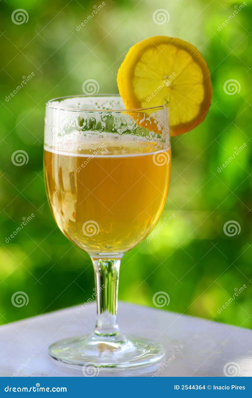 Beer with lemon stock photo. Image of close, delicious - 2544364