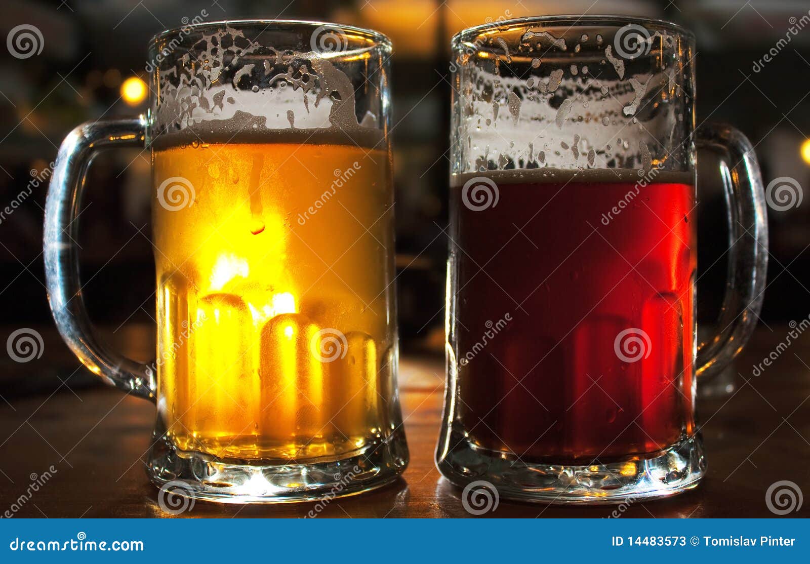 Beer mugs stock image. Image of alcohol, beverage, detail - 14483573