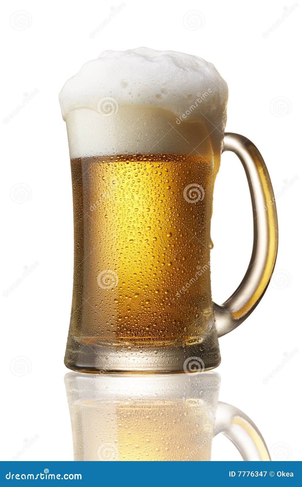 Beer over flow stock image. Image of foam, refresh, celebration - 7776347