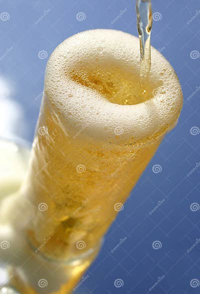 Beer Overflowing stock image. Image of full, head, alcohol - 157797