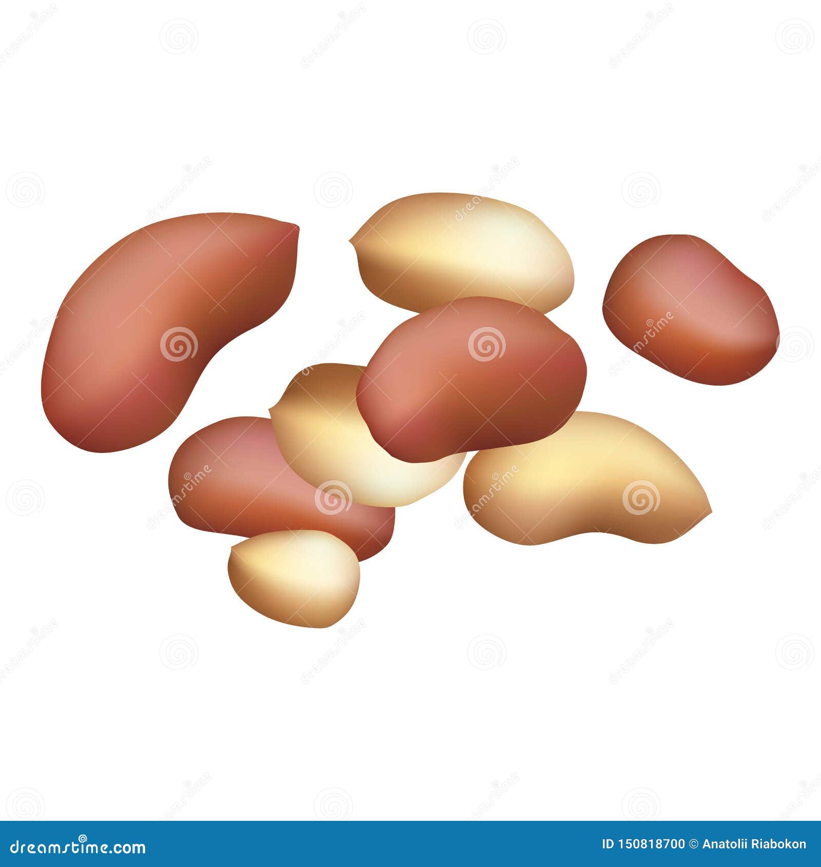 Beer Peanut Icon, Cartoon Style Stock Vector - Illustration of alcohol ...