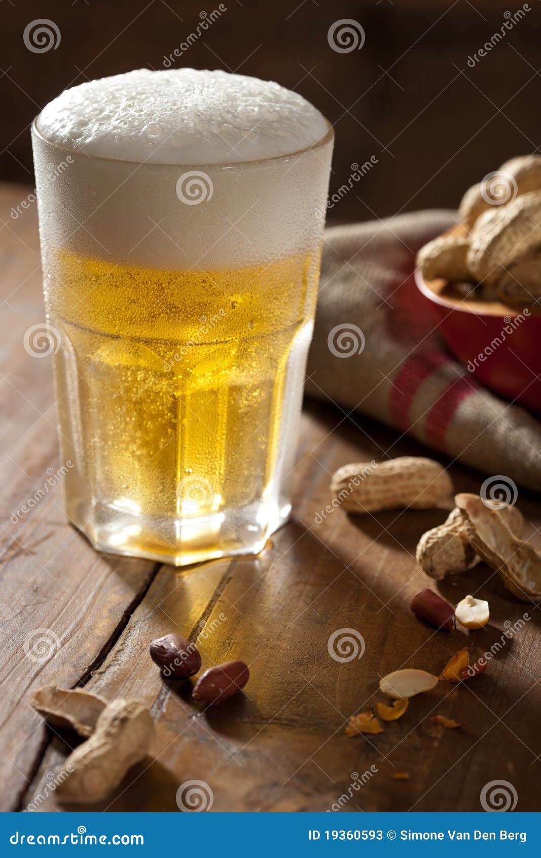 Beer and peanuts stock image. Image of beverage, alcohol - 19360593