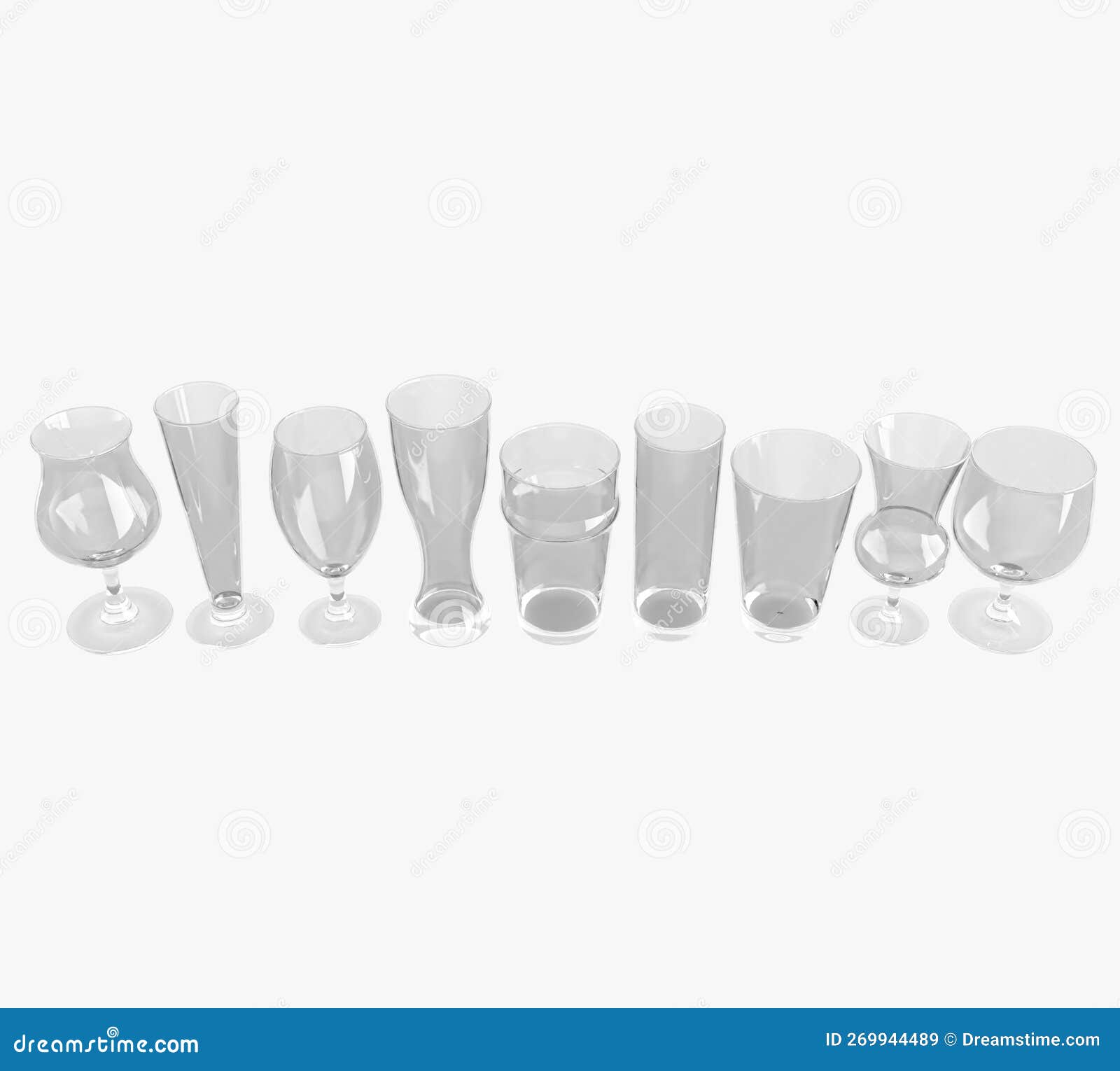 Beer Pints Glasses stock illustration. Illustration of alcohol - 269944489