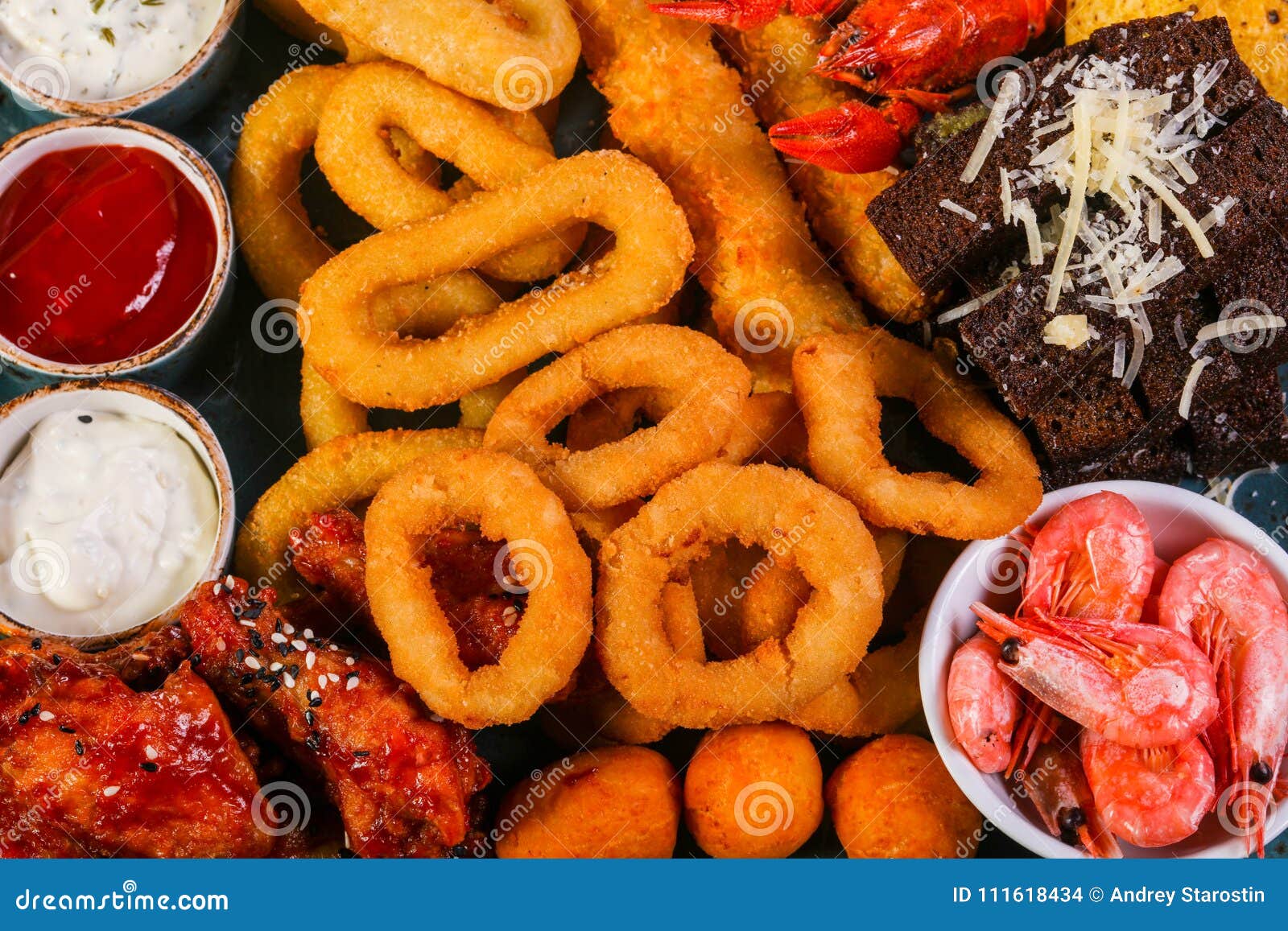 Beer plate snack stock photo. Image of meat, garlic - 111618434