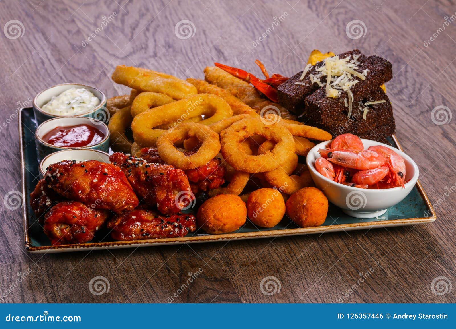 Beer plate snack stock photo. Image of food, sauce, closeup - 126357446