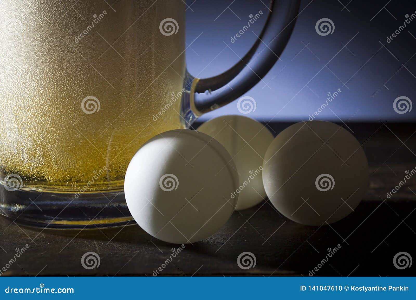 Beer Pong Game stock photo. Image of beverage, ball - 141047610