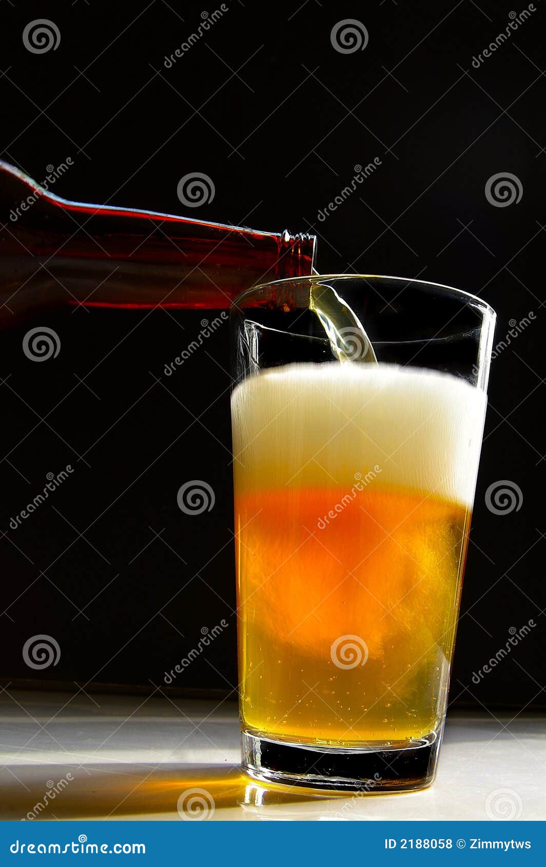 Beer pour stock photo. Image of cold, brew, liquid, head - 2188058