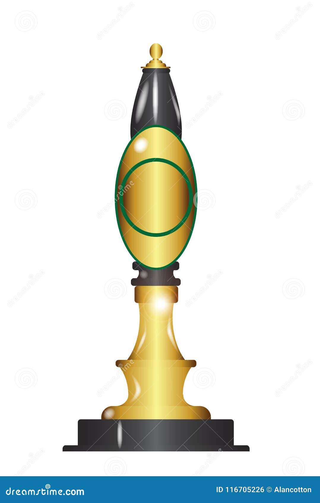 Beer Pump Icon. Black Silhouette. Cartoon Vector | CartoonDealer.com ...