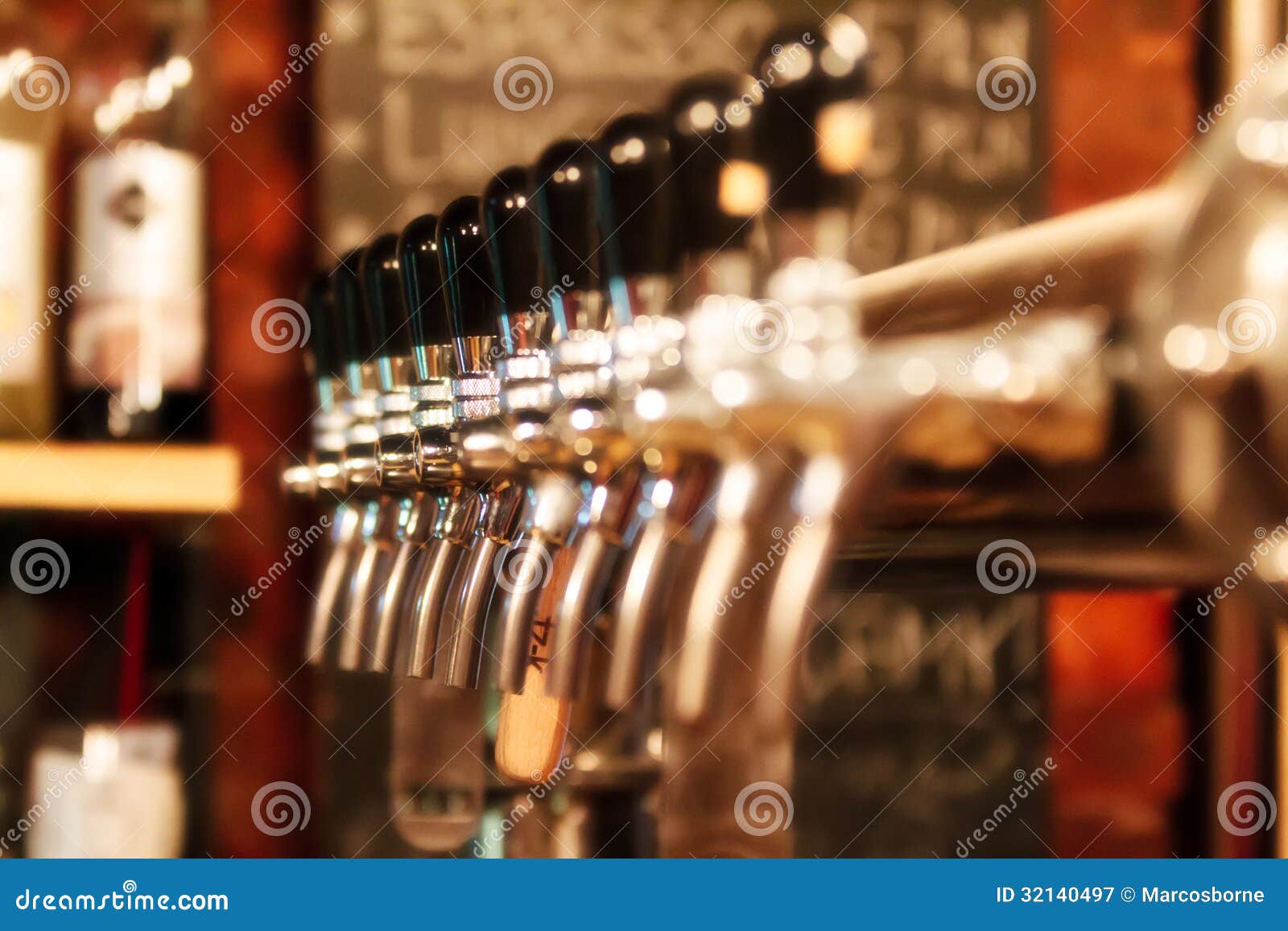 Beer Pump stock image. Image of fresh, sallon, array - 32140497
