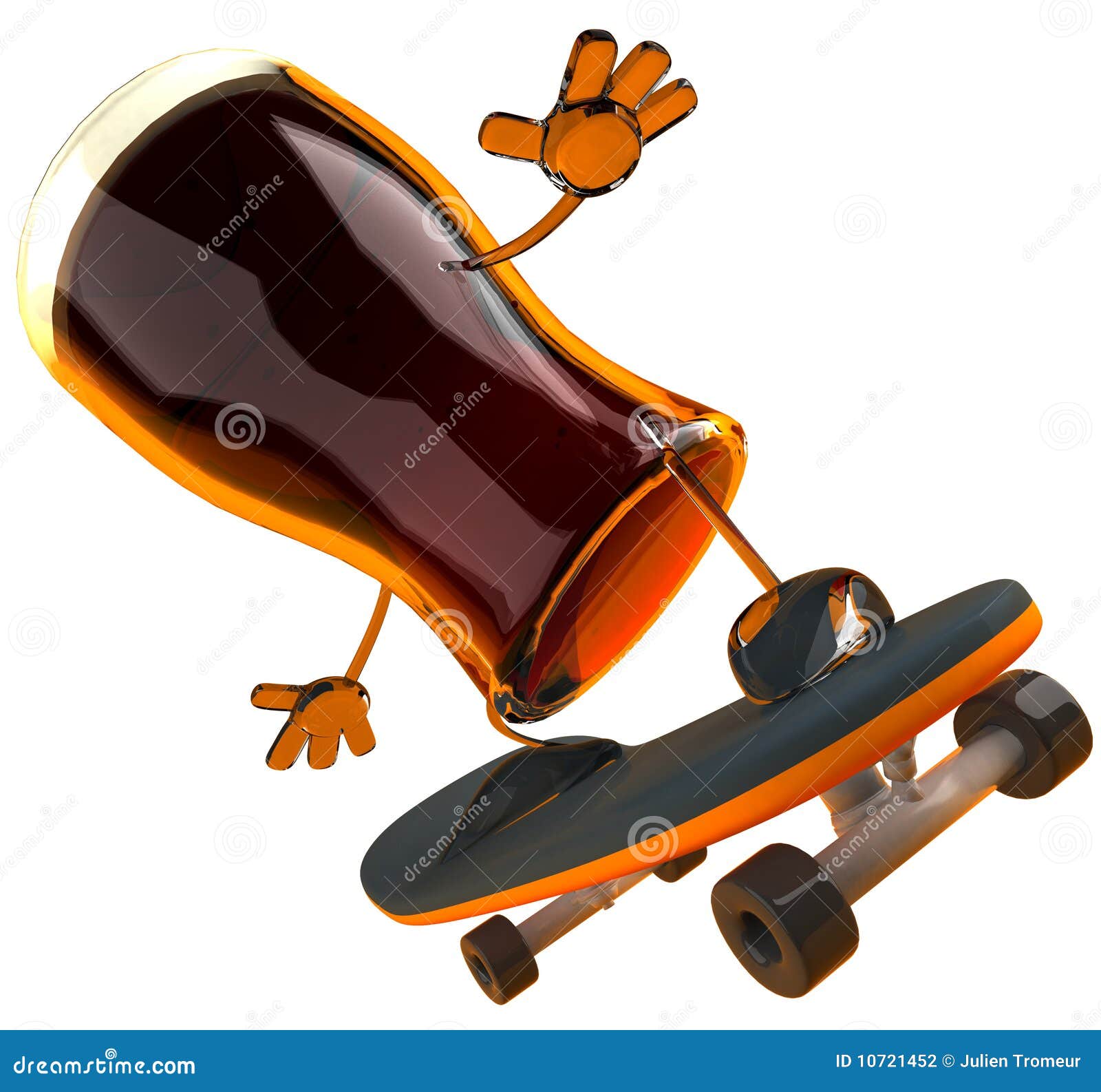 Beer running stock illustration. Illustration of drink - 10721452