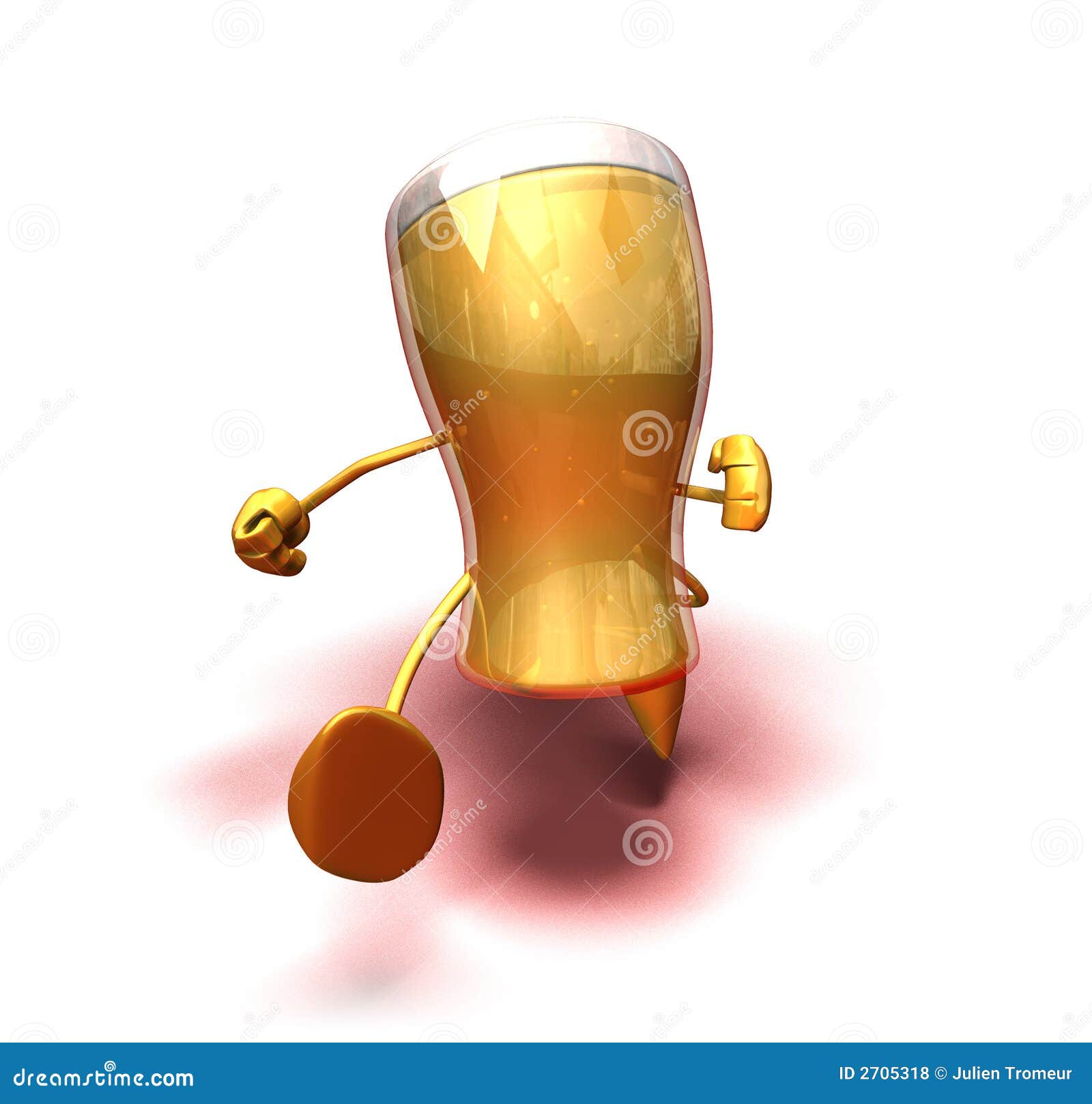 Beer running stock illustration. Illustration of brewery - 2705318
