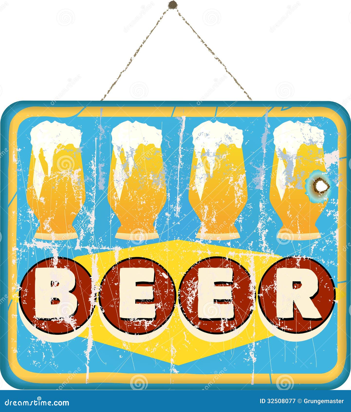 Beer sign stock vector. Illustration of sale, bethge - 32508077