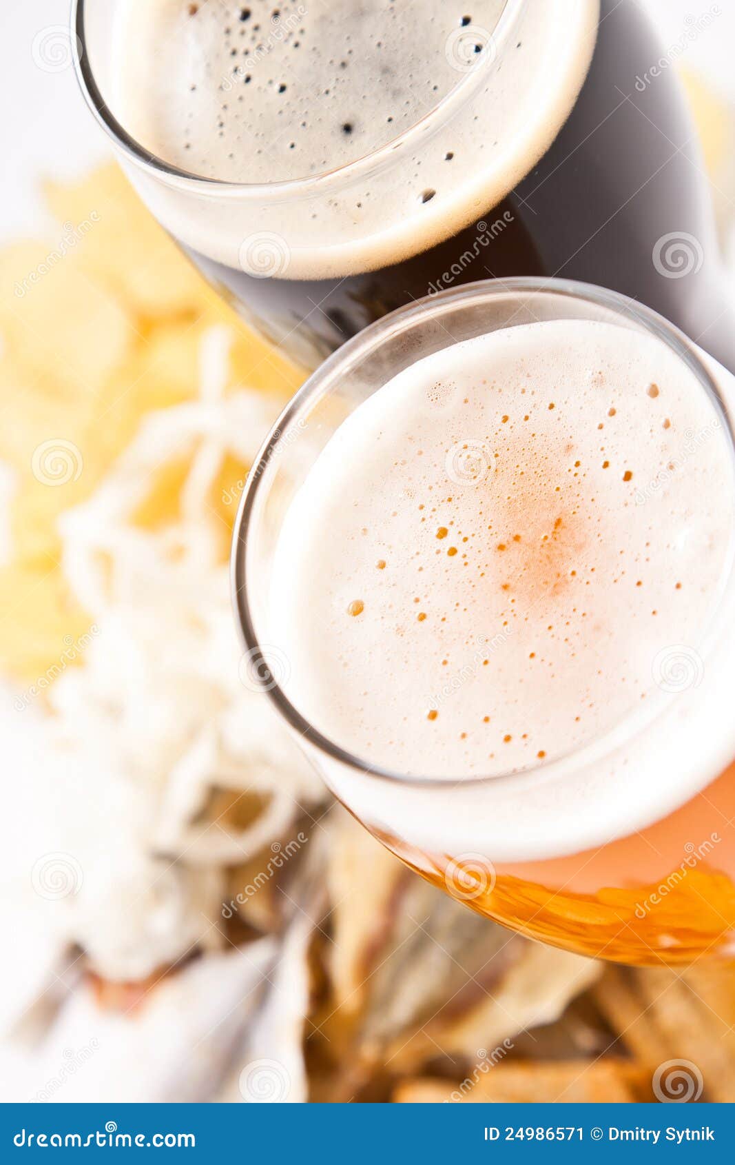 Beer with snack stock image. Image of booze, full, golden - 24986571