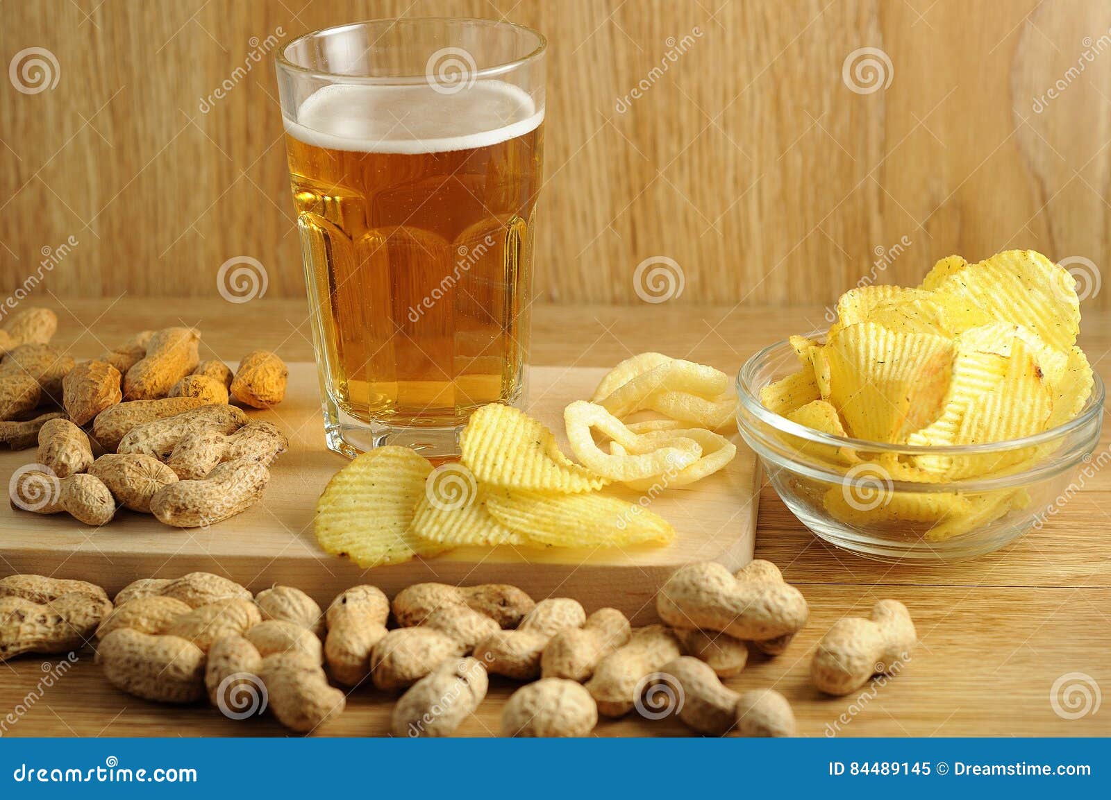 The Beer and Snacks, Pub or Party Concept Stock Image - Image of ...