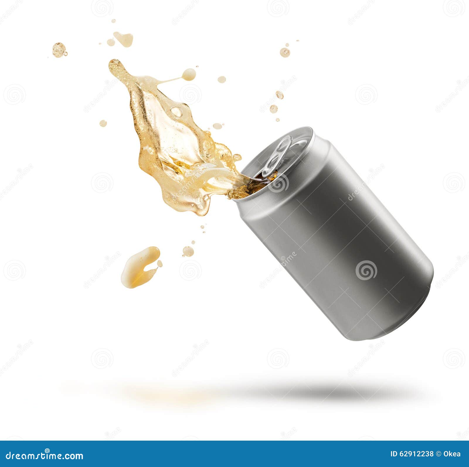 Beer splash stock photo. Image of canned, bubble, white - 62912238