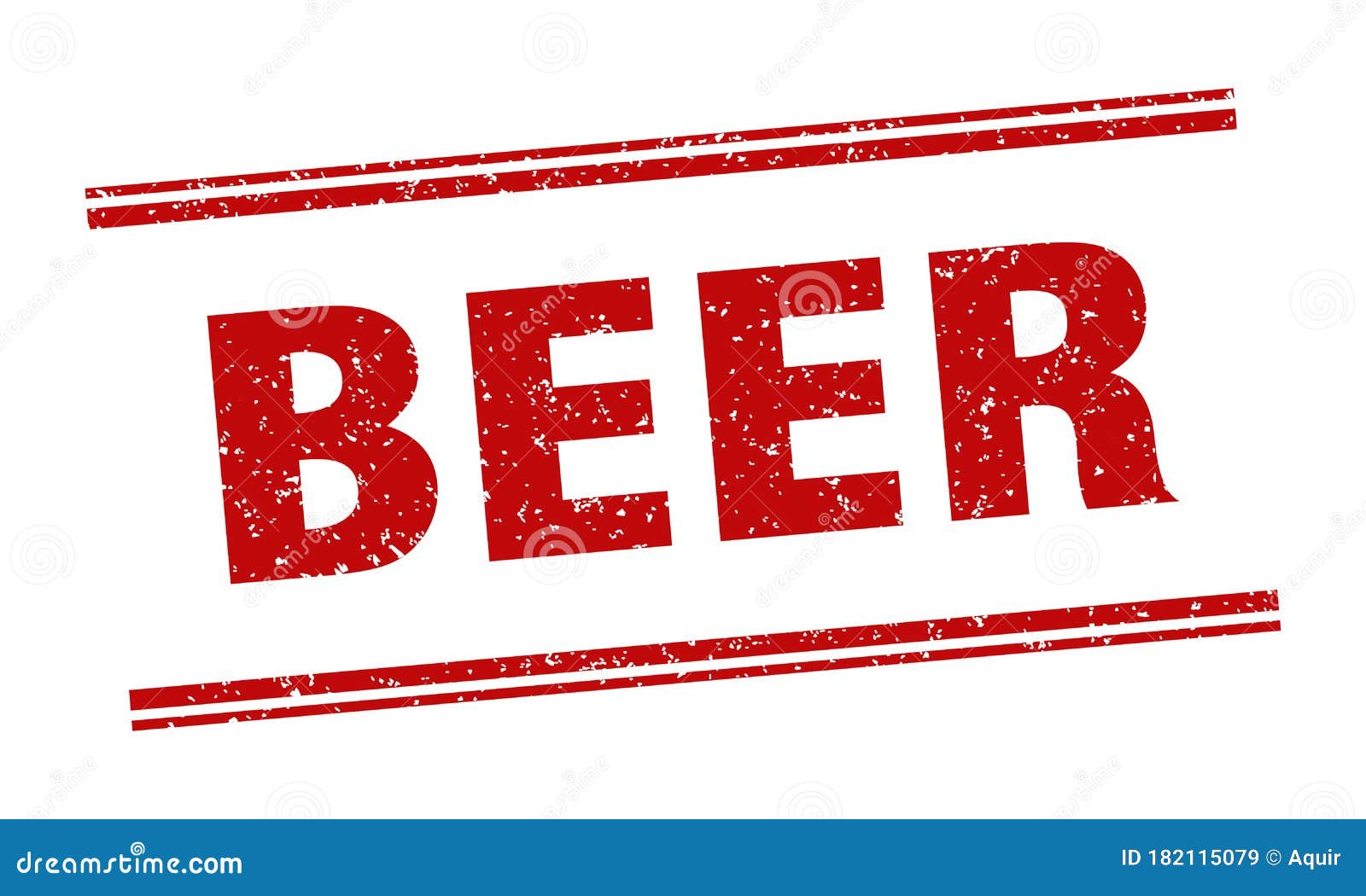 Beer Stamp. Beer Square Grunge Sign Stock Vector - Illustration of ...