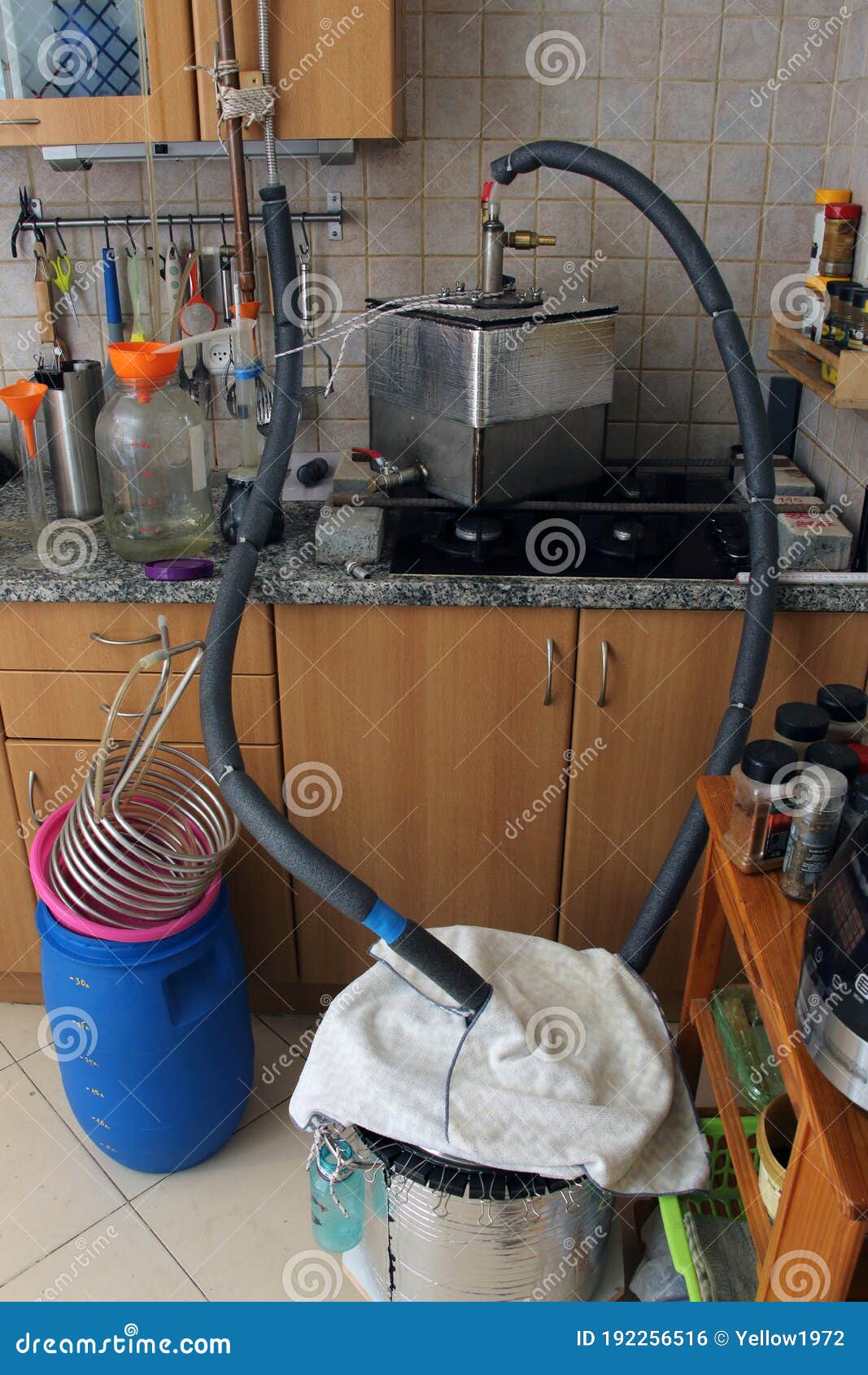 Beer Stripping Distillation of Thick Fruit Mash in a Home Kitchen by ...