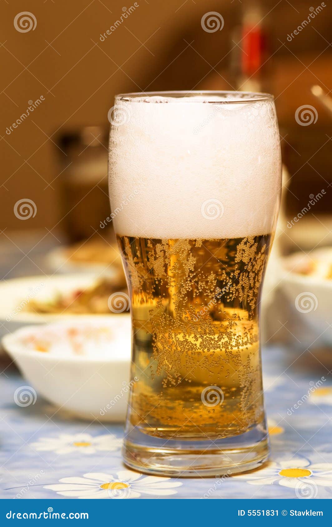 Beer on the table stock image. Image of drink, glass, pint - 5551831