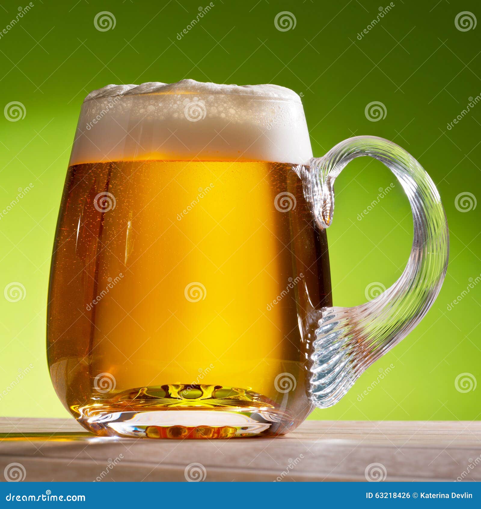 Beer on the table stock photo. Image of foam, full, alcohol - 63218426