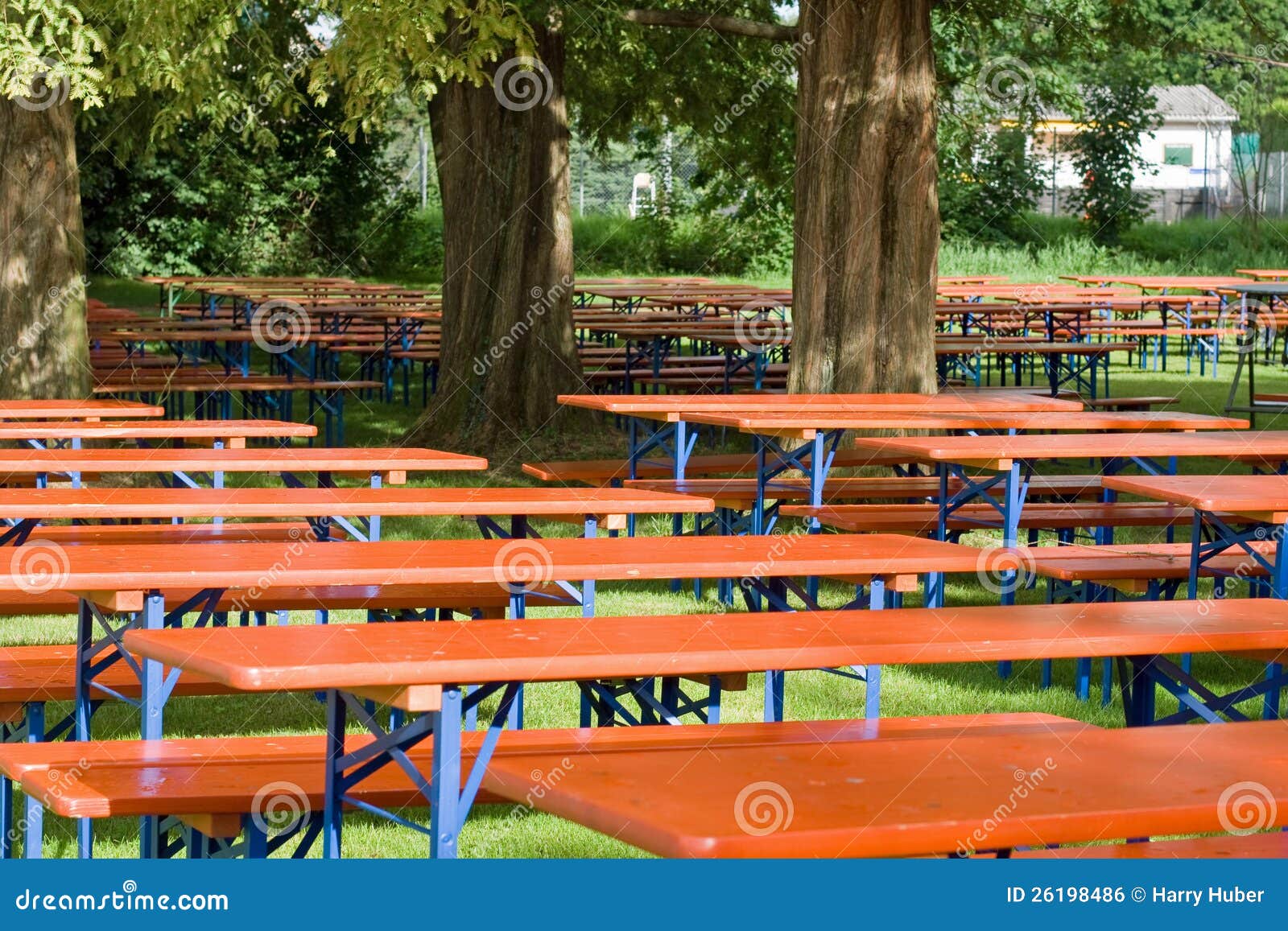 Beer Tables And Benches Royalty-Free Stock Image | CartoonDealer.com ...