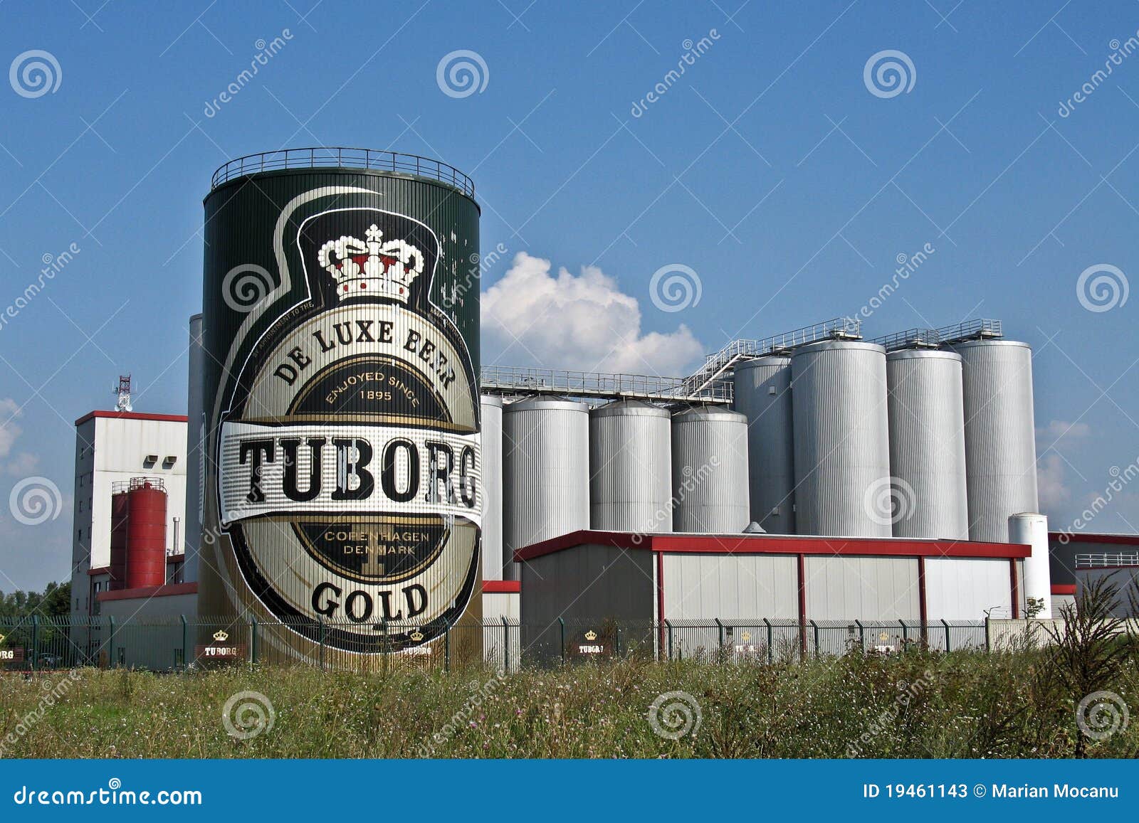 Beer tanks editorial stock photo. Image of reserve, tanks - 19461143