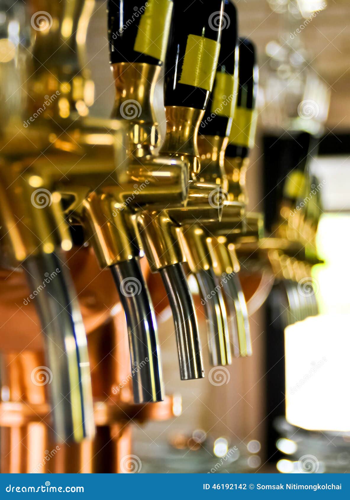Beer tap stock photo. Image of glass, draft, classic - 46192142