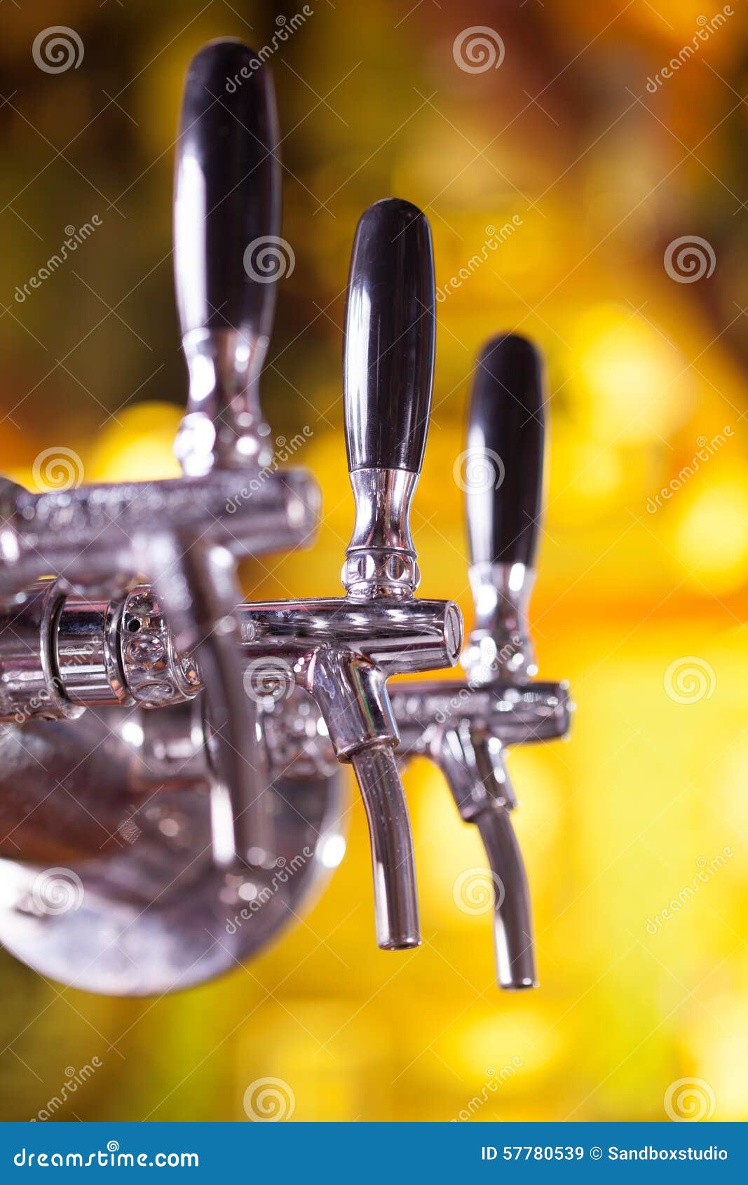 Beer tap stock image. Image of flare, horizontal, bricks - 57780539