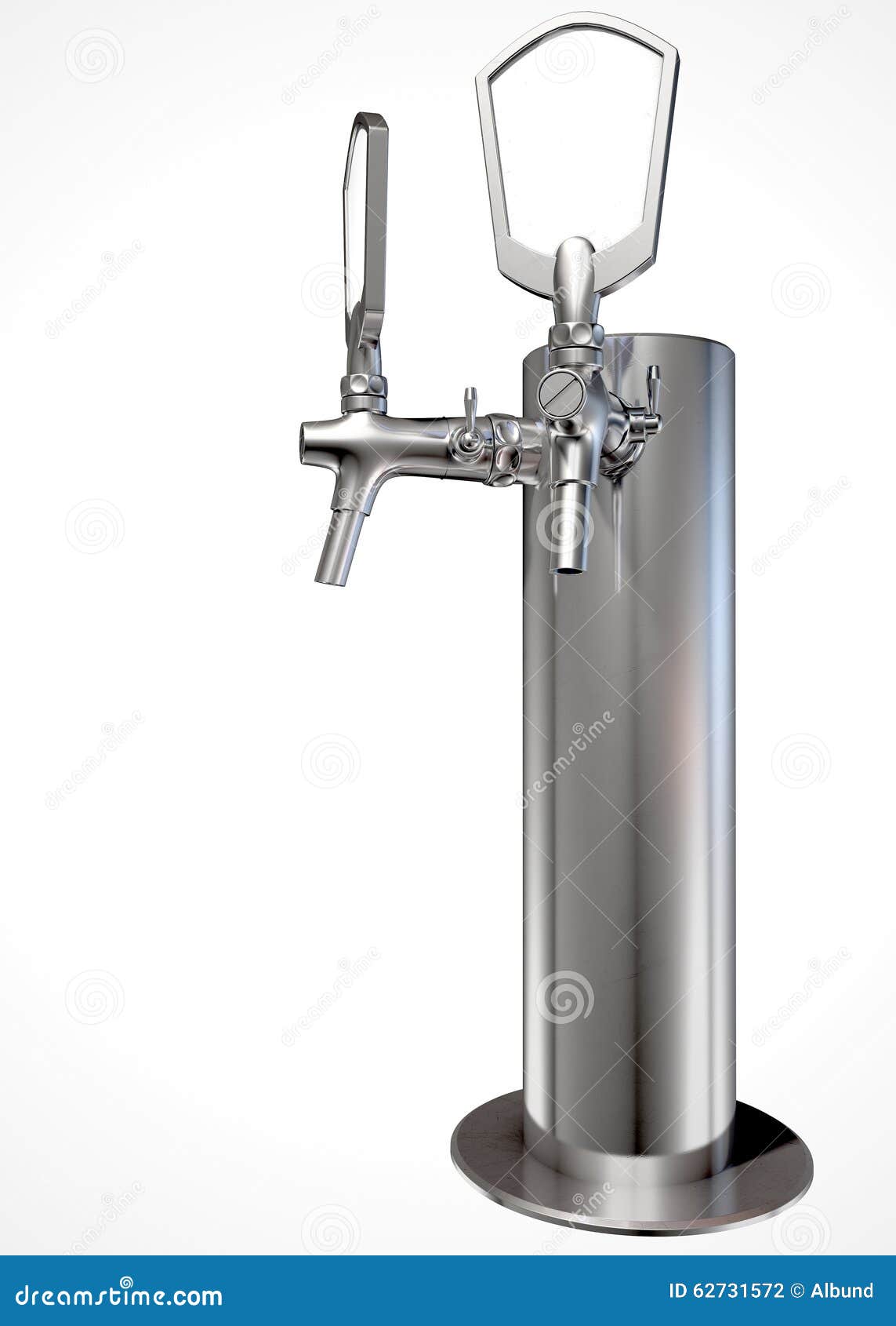 Beer Tap Isolated stock illustration. Illustration of macro - 62731572