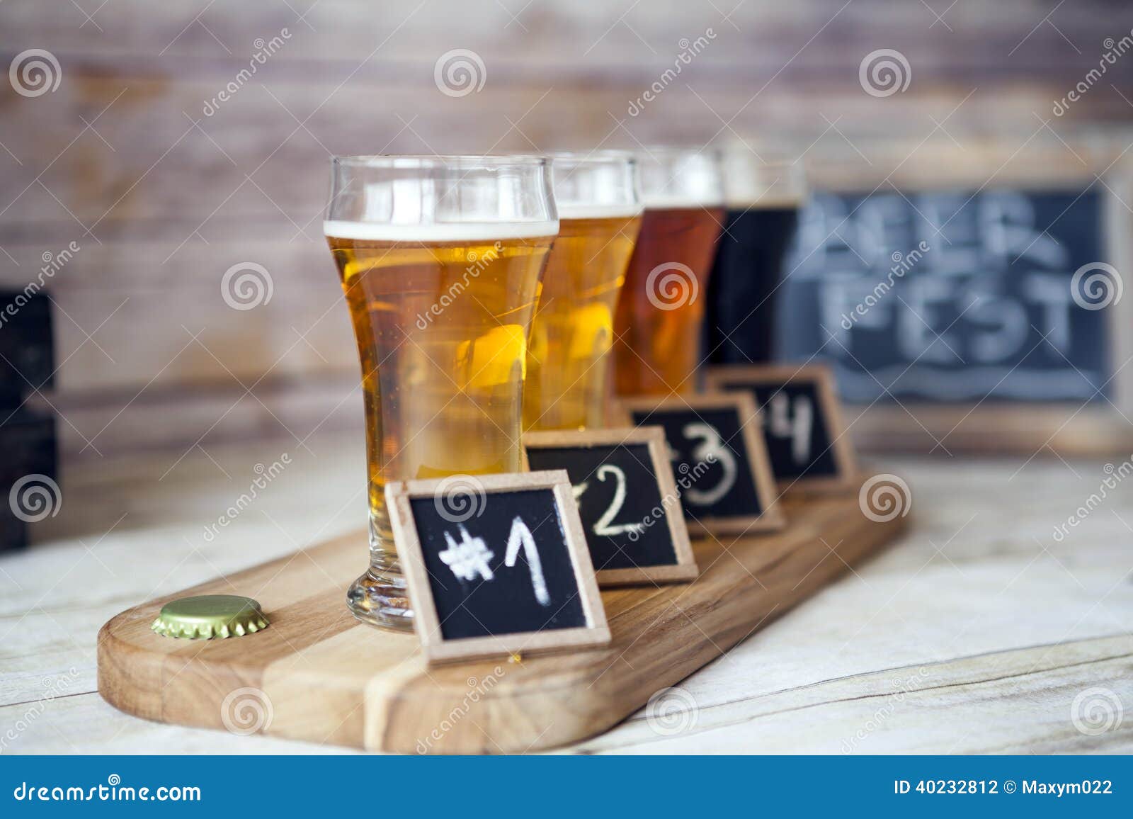 Beer Tasting stock photo. Image of cold, micro, craft - 40232812