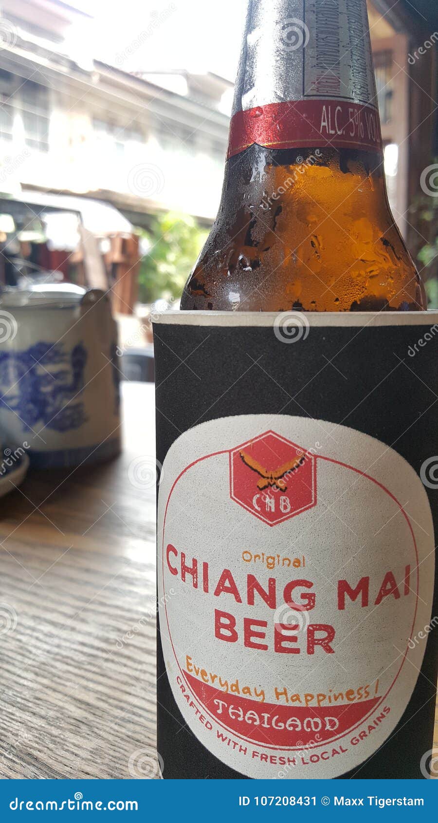 Beer in Thailand editorial photo. Image of cold, thailand - 107208431