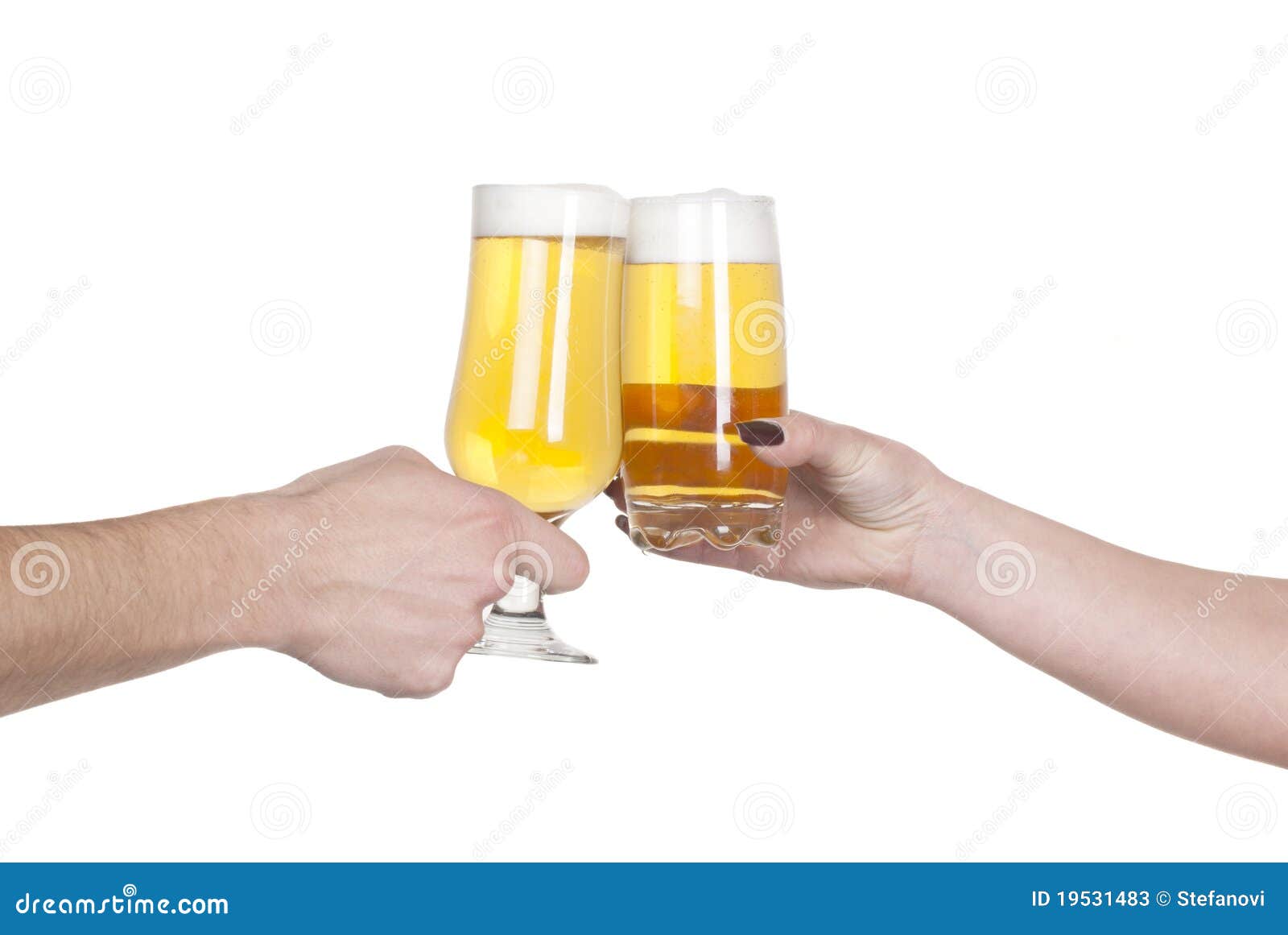Beer toast stock image. Image of amber, alcohol, dishes - 19531483