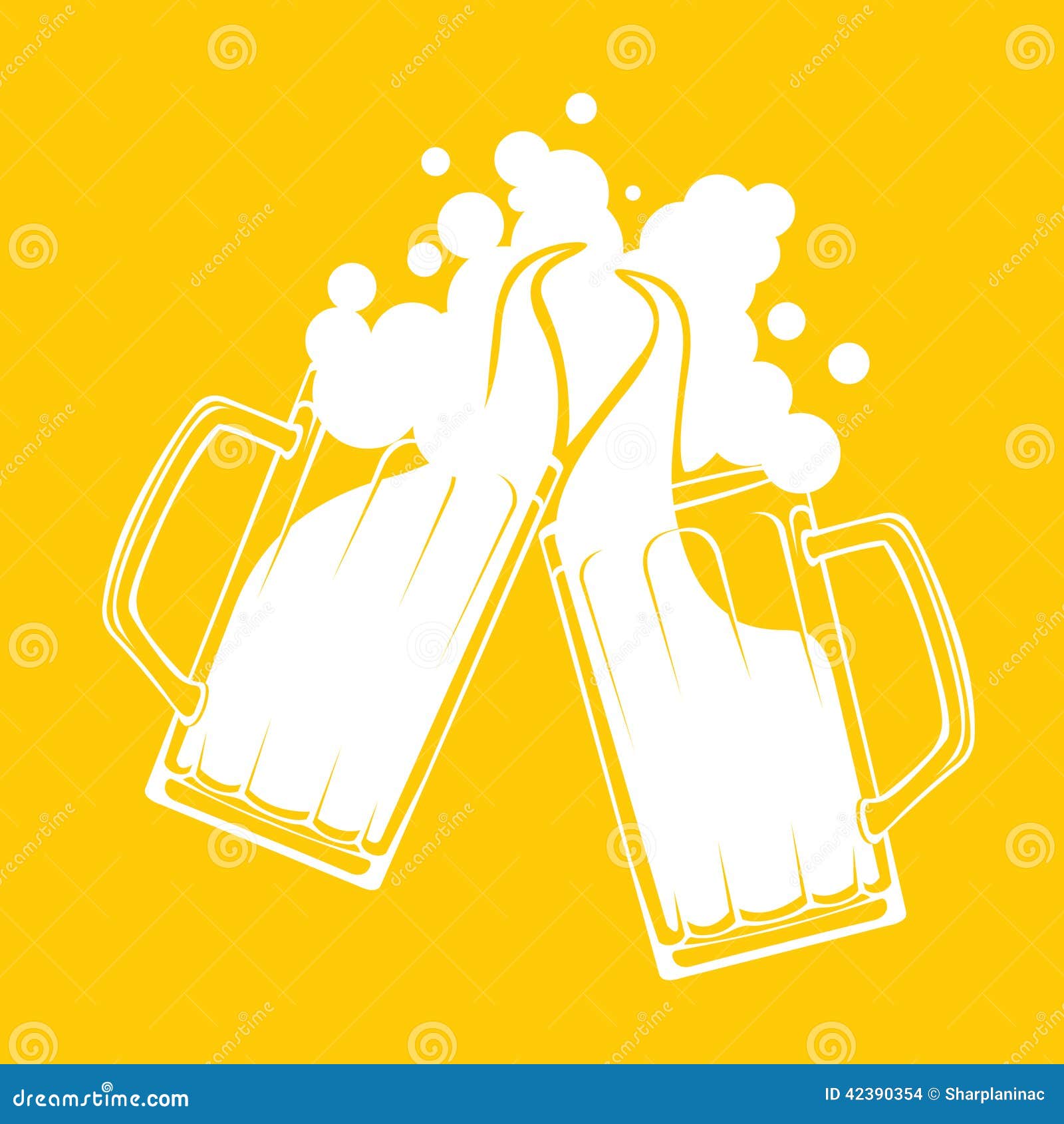 Beer toast splash stock illustration. Illustration of celebrate - 42390354