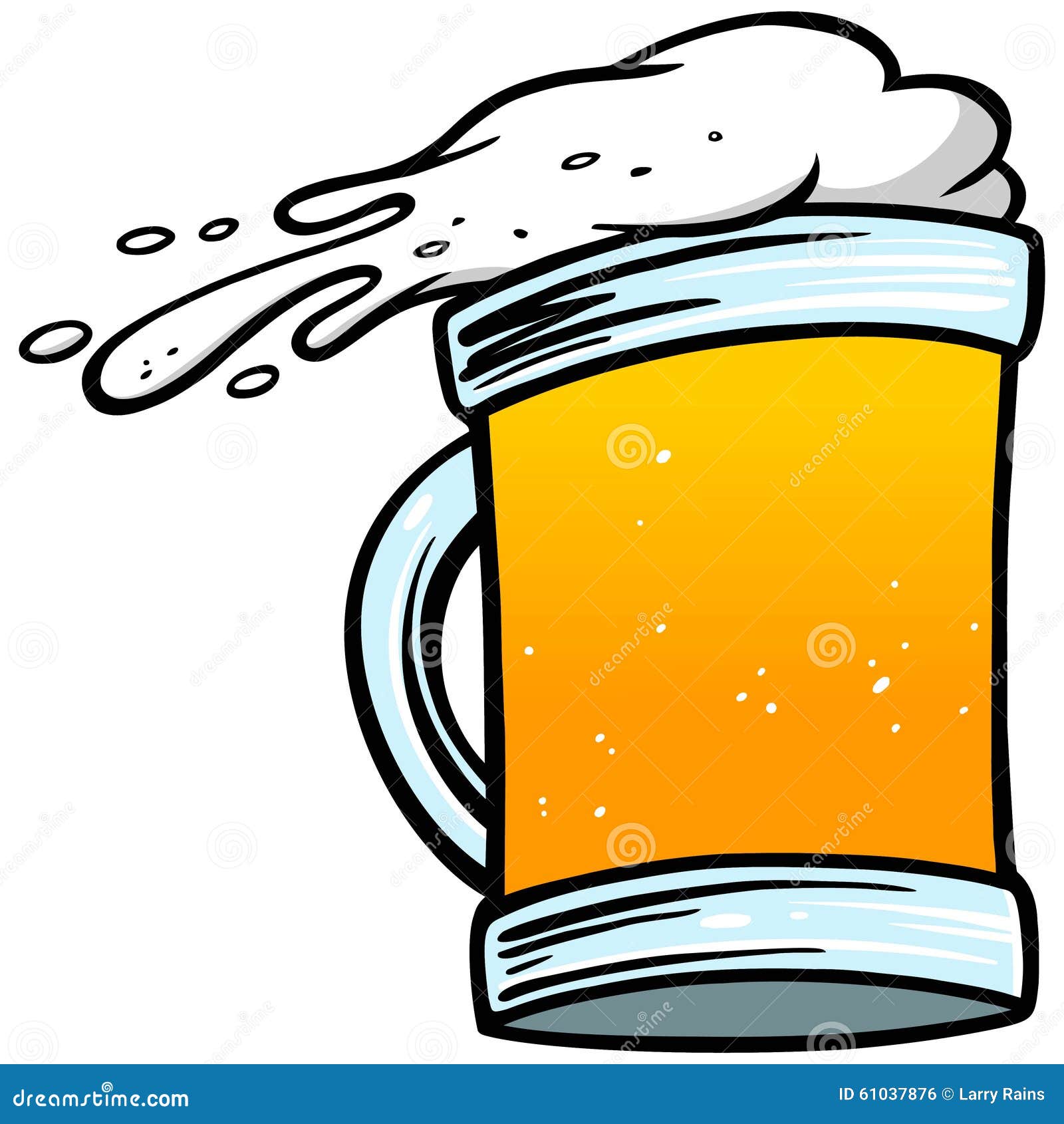 Beer Toss stock vector. Illustration of lager, cartoon - 61037876