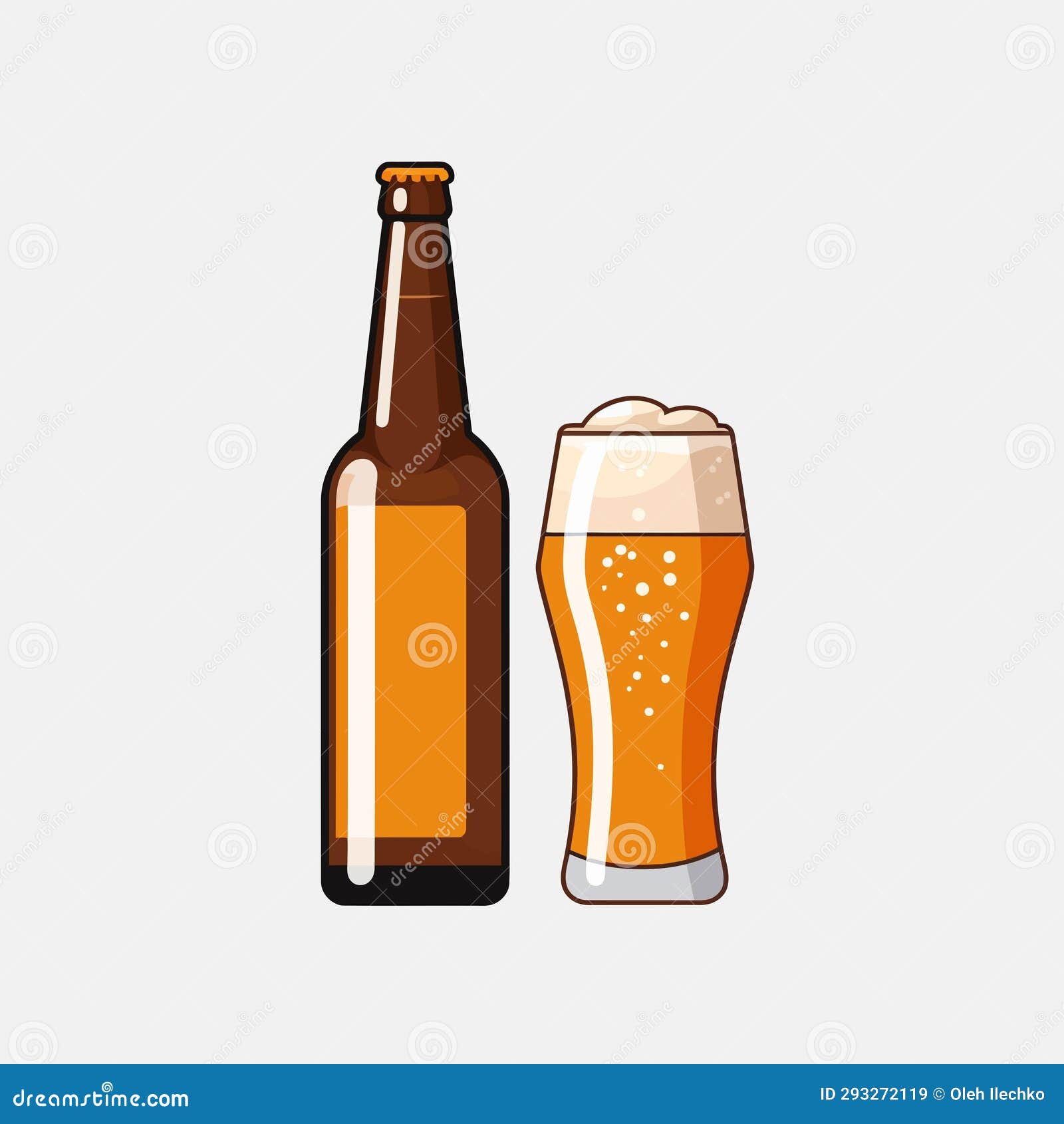 Beer Vector Flat Minimalistic Asset Isolated Illustration Stock Vector ...