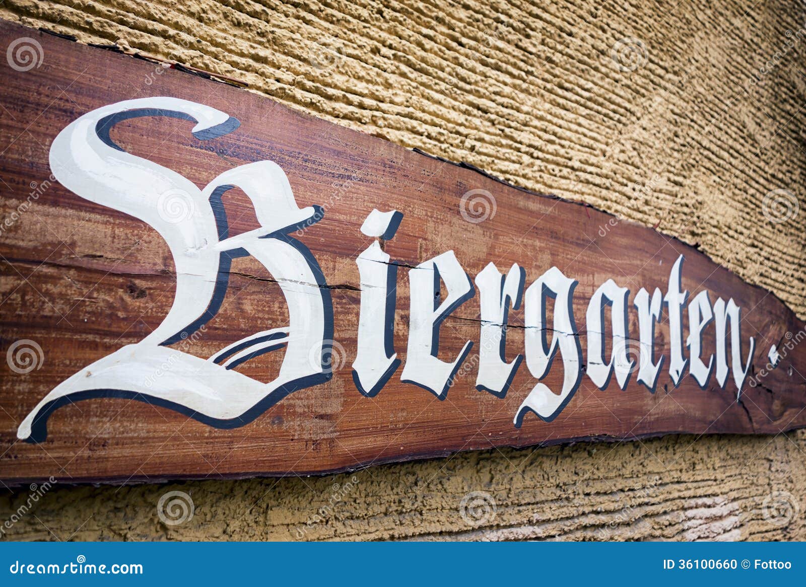 Beergarden stock photo. Image of classic, advertisement - 36100660