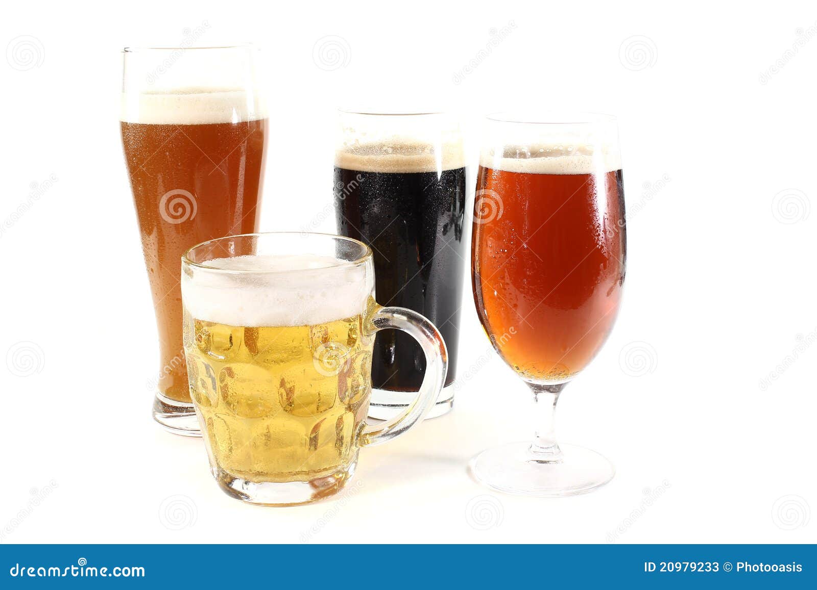 Beers stock image. Image of wheat, fresh, refresh, refreshing - 20979233