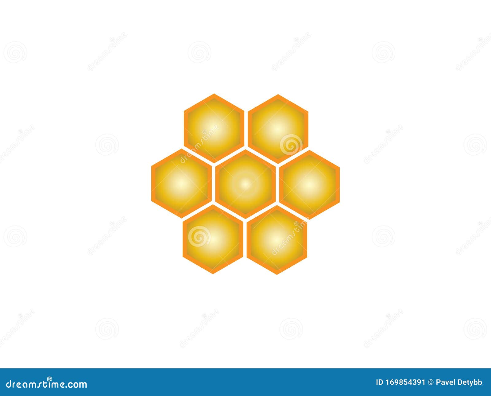 Bees, Honey, Honeycomb Icon. Vector Illustration, Flat Design Stock ...