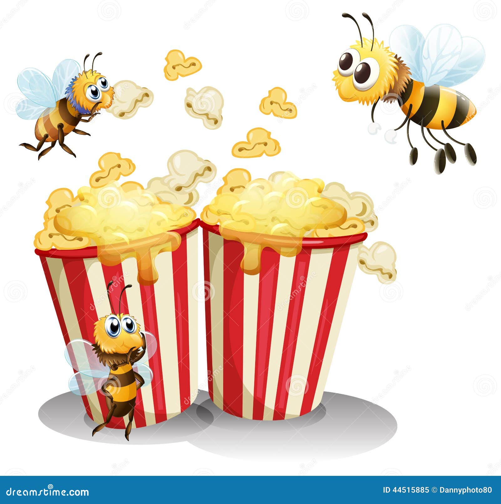Popcorn Bees Stock Illustrations – 2 Popcorn Bees Stock Illustrations, Vectors & Clipart ...